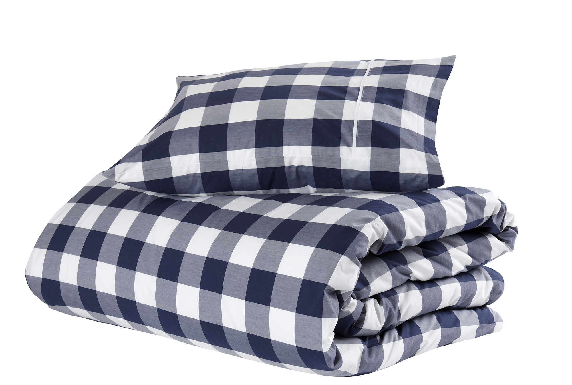 Bed Linen Original Blue Check - Brickell Mattress Miami
